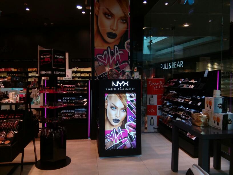 Option One builds NYX Professional MakeUp mega displays | EFMP